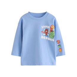 next T-Shirt 'Marvel' Jungen Gr&ouml;&szlig;e 86 blau / gelb / schwarz / wei&szlig;