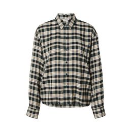 s.Oliver Bluse Damen Gr&ouml;&szlig;e S gelb / grau / tanne / wei&szlig;
