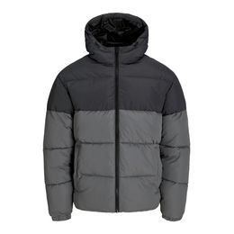 Jack & Jones Jack & Jones Jacke 'JJMAZE' Herren Gr&ouml;&szlig;e S grau / schwarz