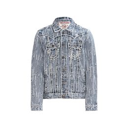 True Religion Jacke Herren Gr&ouml;&szlig;e L blue denim