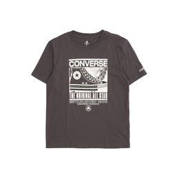 Converse T-Shirt 'Static Background' Jungen Gr&ouml;&szlig;e 164/170 grau / wei&szlig;