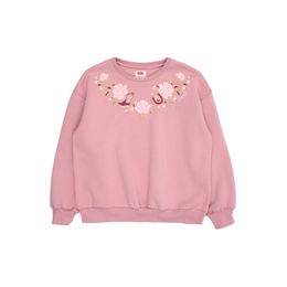 Levi's Kids Sweatshirt 'ROSE FRONT' M&auml;dchen Gr&ouml;&szlig;e 159/164 hellgr&uuml;n / pflaume / ros&eacute; / weinrot