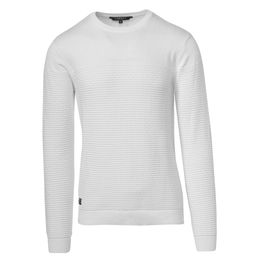 Koroshi Pullover 'Punto' Herren Gr&ouml;&szlig;e M wei&szlig;
