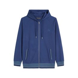Marc O'Polo Marc O'polo Zip-Up Hoodie ' Heavy Jersey ' male Blue size S
