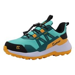 Kastinger Kinder Outdoorschuh "GSK-FOISKAR LOW KTX", Gr. 29ocean, egg yolk, Synthetik, Schuhe