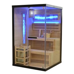 Sanotechnik LUXOR 1 Sauna 2 Pers. 120x120x190 cm (Bausatz)