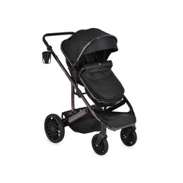Moni Kombikinderwagen 3 in 1 all Road umbaubar Babyschale Sportsitz Tragetasche schwarz