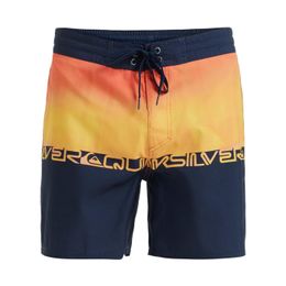 Quiksilver Herren Boardshorts "Everyday 16""fiery coral wordblock, Gr. 38, 100% Polyester, Hosen