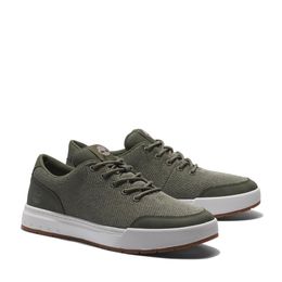 Timberland Herren Sneaker "MAPLE GROVE LOW LACE UP SNEAKER", Gr. 43,5deep lichen grn, Textil, Schuhe