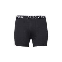 U.S. Polo Assn. Boxershorts 'Abadalla' Herren Gr&ouml;&szlig;e S schwarz / wei&szlig;