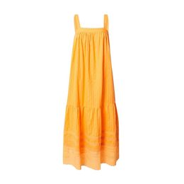 Warehouse Kleid Damen Größe 46 orange Winterkleid