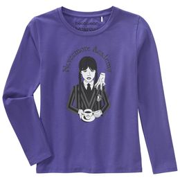 Yigga WEDNESDAY Langarmshirt mit gro&szlig;em Print