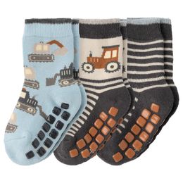 Topomini 3 Paar Baby Stoppersocken im Set