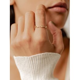 Hey Happiness Ring 'Laurel' Damen Gr&ouml;&szlig;e 52 gold