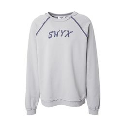 SHYX Sweatshirt Damen Gr&ouml;&szlig;e XXXL marine / grau