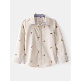 Oshkosh Hemd in Beige - 60% | Gr&ouml;&szlig;e 104 | Kinder-blusen-hemden