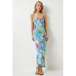 Happiness Istanbul Kleid in Hellblau - 62% | Größe 40 | Damen-kleider
