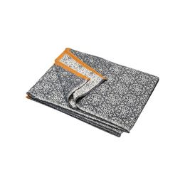 David Fussenegger Baumwolldecke "Jade - Afrika" in Grau - 30% | Gr&ouml;&szlig;e 200x150 cm | Decken