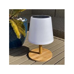 lumisky LED-Solarleuchte "Standy" in Natur/ Weiß - (H)25 cm - 48% | Aussenbeleuchtung