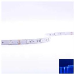 Strip 12V LED Streifen 5M 7,2W/m 30LED/m 10mm - Lichtfarbe: Blau - Schutzart: IP...