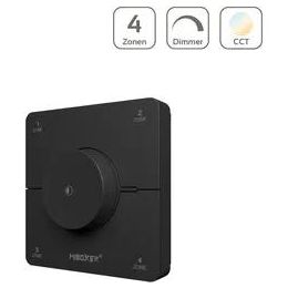 MiBoxer Single Color + CCT 4 Szenen Wandfernbedienung Rotating Panel schwarz K0S...