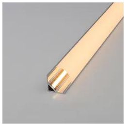 LED Alu Eckprofil FreeCut 16x16mm mit LED 12V 2700K 1,5 Meter
