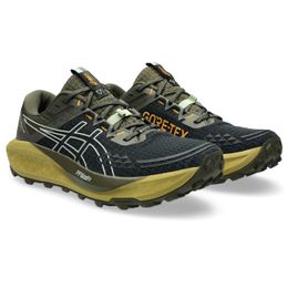 asics Herren Trailrunningschuh "GEL-TRABUCO 13 GORE-TEX", Gr. 46schwarz, whisper grün, Textil, Schuhe, wasserdicht