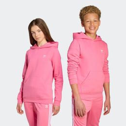 Kapuzensweatshirt adidas originals "HOODIE", Mädchen, Gr. 170, pink (pink fusion), Obermaterial: 70% Baumwolle, 30% Polyester, Sweatshirts