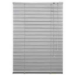 Jalousie Liedeco "Aluminium-Jalousie" Gr. 37, silber (silberfarben), B:120cm H:220cm, Jalousien, Aluminium