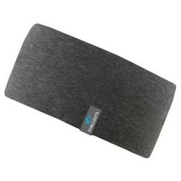 Stirnband Chillouts "Eton Headband", Damen, grau (dunkelgrau), Baumwollmischung, meliert, Mützen, mit sportivem Look & weicher Baumwollmischung für aktiven Komfort