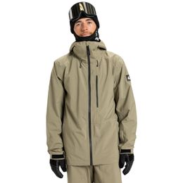 Quiksilver Herren Snowboardjacke "Muldrow 20K"fallen rock, Gr. S, 55% Polyester, 45% Polyester, Jacken