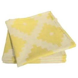 Stoffserviette ADAM "Maroccan Shiraz Light" Gr. 1, gelb, B:30cm L:30cm, Obermaterial: 100% Baumwolle, Servietten
