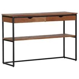 Konsole GUTMANN FACTORY "Jagger", beige (natur), B:120cm H:80cm T:40cm, Sideboards, Konsolentisch