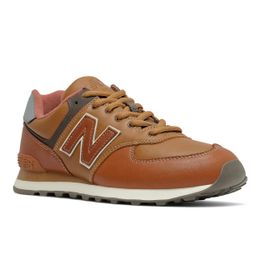 New Balance Herren Sneaker "ML574", Gr. 42workwear, jup, Leder, Textil, Schuhe