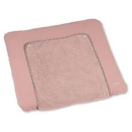 Wickelauflagenbezug Sterntaler "Baylee, puder rose", rosa, B:80cm L:90cm, Baumwolle, Wickelauflagenbezüge