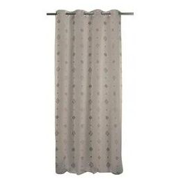 Vorhang Apelt "Lapis" Gr. 4, braun (braun, kupferfarben), B:122cm H:245cm, Scherli, Polyester, Gardinen, HxB: 245x122