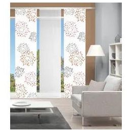 Schiebegardine Vision S "SOVITA", braun (kupferfarben), B:60cm H:260cm, Polyester, Gardinen, DIGITALDRUCK