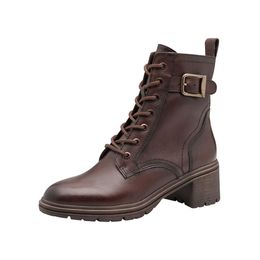 Tamaris Schn&uuml;rstiefelette Damen Gr&ouml;&szlig;e 41 braun Winterschuhe