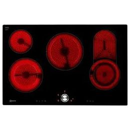 Neff Elektro-Kochfeld "T18PT16X0", schwarz, B:79,2cm H:5,1cm T:51,2cm, Kochfelder, mit intuitiver Twist Pad Bedienung