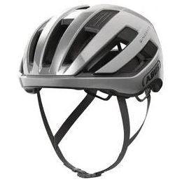 Fahrradhelm Abus "WINGBACK" Gr. S, silber (gleam silber), Helme, S Kopfumfang: 51cm - 55cm