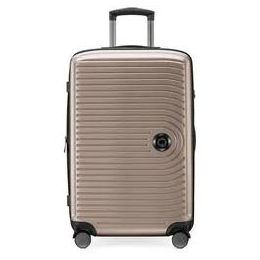 Hartschalen-Trolley Hauptstadtkoffer "Mitte, verschiedene Größen und Farben", Gr. B/H/T: 45cm x 68cm x 25cm 67 l, beige (champagner), ABS, unifarben, festlich, Koffer, Hartschalen-Koffer Reisegepäck TSA Schloss Volumenerweiterung bei M/L