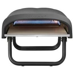 Gas-Pizzaofen Enders "Pizzaofen PacoTM", grau (anthrazit), B:65cm H:31cm T:39cm, Grills, inkl. Cordierit-Pizzastein 33,5 x 33,5 cm