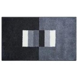 Badematte Grund Gr. 3, grau, rechteckig (60cm x 90cm),, Badematten