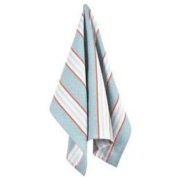 Geschirrtuch Pad "Capri", blau (aqua), H:1cm L:70cm T:50cm, 100% Baumwolle, Geschirrtücher
