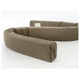 Träumeland Bettrolle TRÄUMELAND, grün (olivgrün), B:12cm H:12cm L:200cm, Bezug: 100% Baumwolle. Füllung: 100% Polyester, Bettwarenzubehör