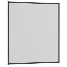 Insektenschutz-Fensterrahmen Hecht INTERNATIONAL "MASTER SLIM", grau (rahmen: anthrazit gewebe: anthrazit), B:100cm H:120cm, Insektenschutzgitter