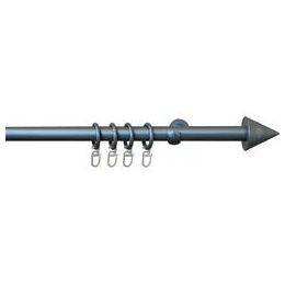 Gardinenstange SN DECO GROUP "Gardinenstange Como" Gr. 4, silber, L:240cm, Gardinenstangen