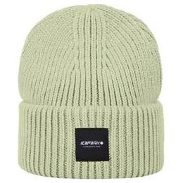 Strickmütze Icepeak "HANAMAULU", Herren, grün (asparagus), Strick, Microfaser, unifarben, Mützen