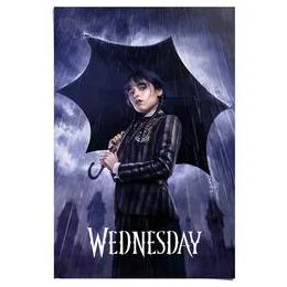 Poster Reinders "Wednesday", lila (farbe bild(er): lila), B:61cm H:91,5cm T:0,1cm, Papier, Bilder