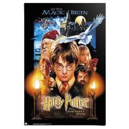 Poster Reinders "Harry Potter", bunt (farbe bild(er): bunt), B:61cm H:91,5cm T:0,1cm, Papier, Bilder
